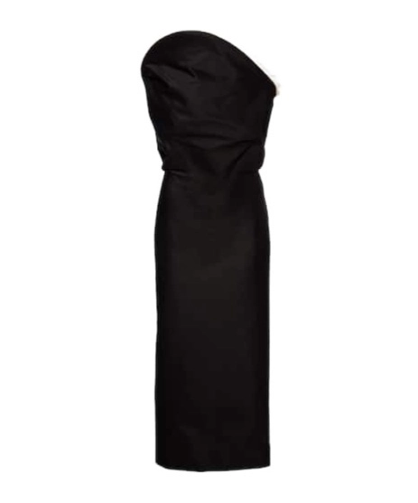 Magda Butrym Off-the-shoulder Dress - Black
