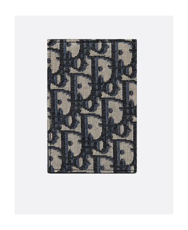 Dior Vertical Bifold Card Holder