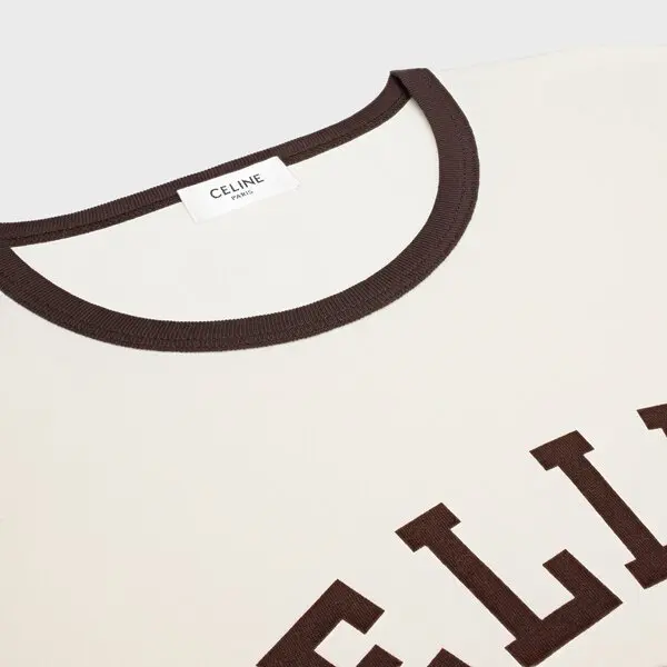 Celine Blason 70's Cotton Jersey T-shirt