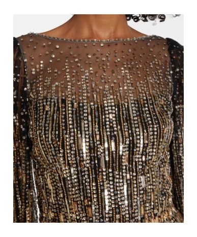 Jenny Packham Rhapsody Sequined Gown