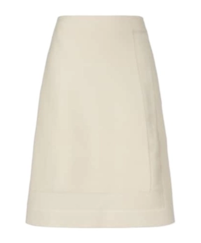 JIL SANDER Wool-blend Wrap Skirt