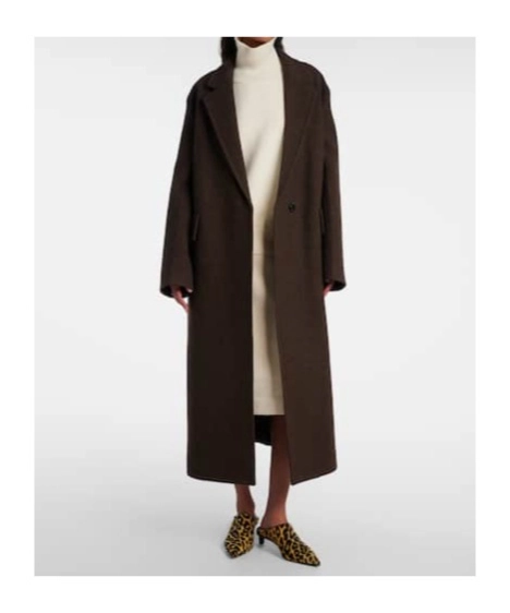 JIL SANDER Wool-blend Wrap Skirt
