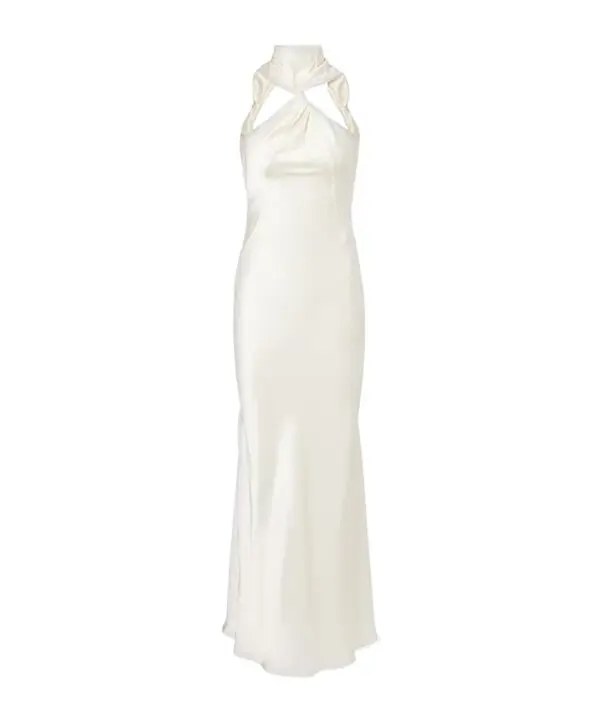 Attico Satin Dress