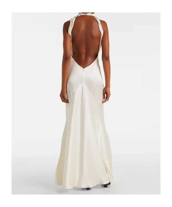 Attico Satin Dress