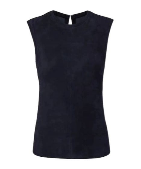 Stouls Miuccia Suede Top