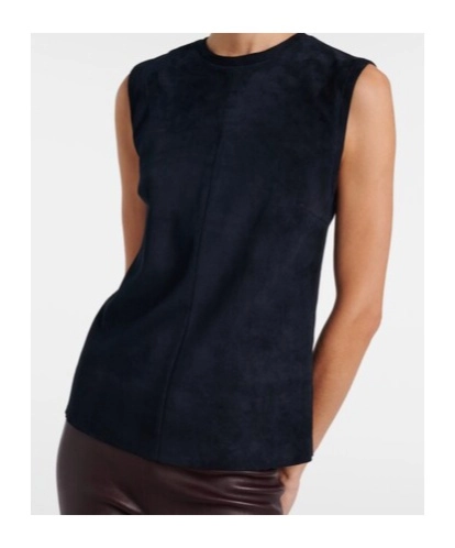 Stouls Miuccia Suede Top