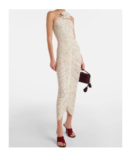 Magda Butrym Floral Applique Dress