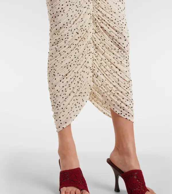 Magda Butrym Floral Applique Dress