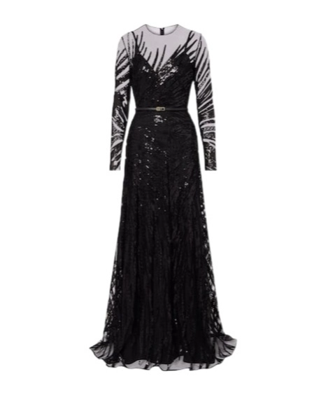 Elie Saab Embellished Gown