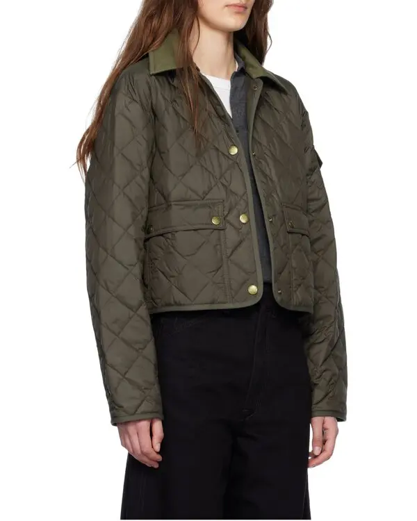 Moncler Chitre Logo Patch Quilted Jacket
