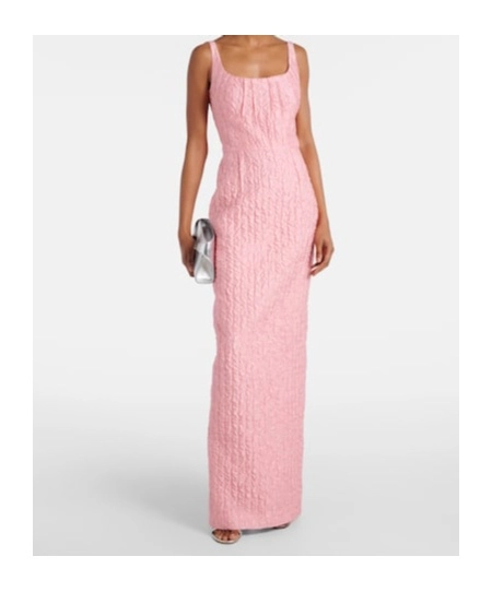 EMILIA WICKSTEAD Sharon Seersucker Gown