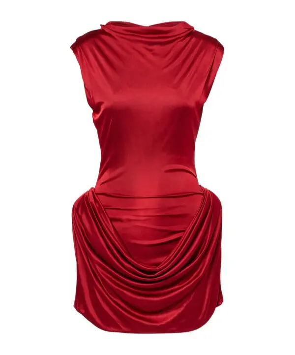Magda Butrym Draped Minidress