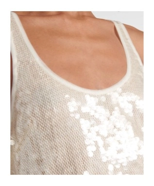 Stella McCartney Sheer Sequined Maxi Dress