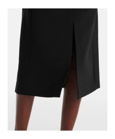 Carolina Herrera Embroidered Off-shoulder Midi Dress