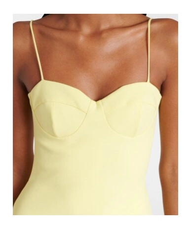 David Koma Side-slit Corset Gown