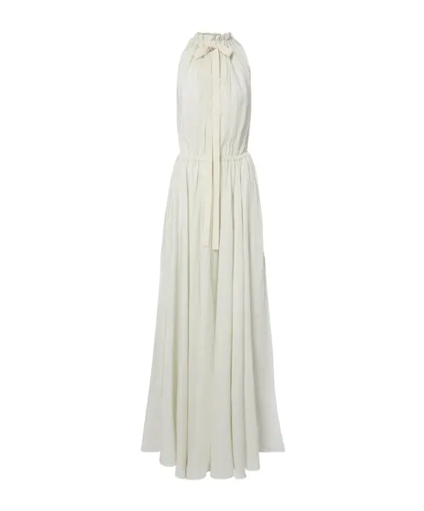 PATOU Striped Maxi Dress