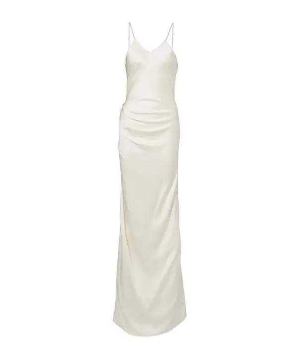 Victoria Beckham Suspender Dress - White