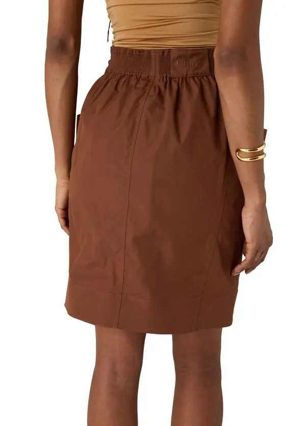 Chloé Midi Skirt With Tie