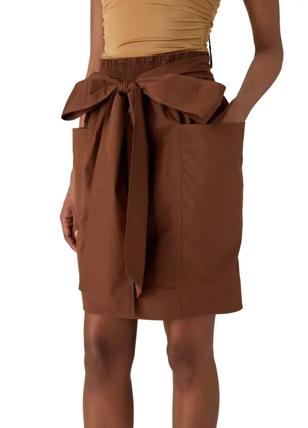 Chloé Midi Skirt With Tie