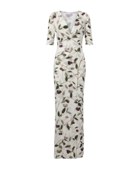Stella McCartney Minimalist Cherry Print Dress - White