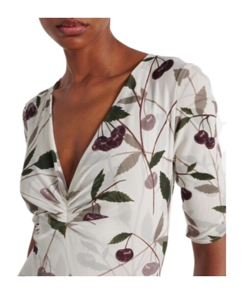 Stella McCartney Minimalist Cherry Print Dress