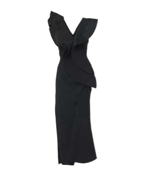 Maticevski Revive Wave Crêpe Gown