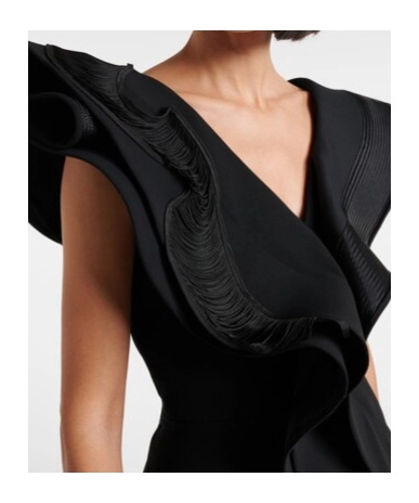 Maticevski Revive Wave Crêpe Gown
