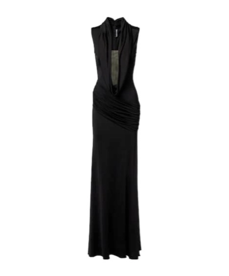David Koma Draped Gown