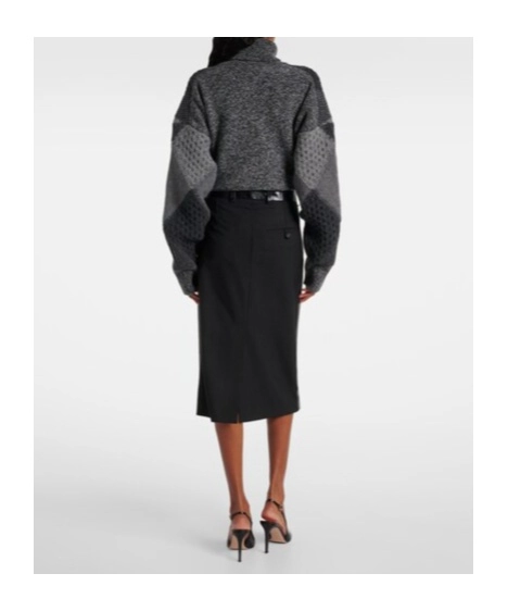 Stella McCartney Croco Pencil Skirt