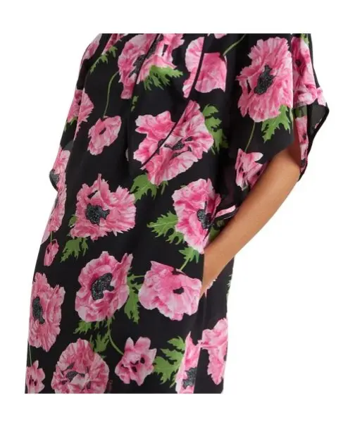 Stella McCartney Floral Printed Silk Maxi Dress