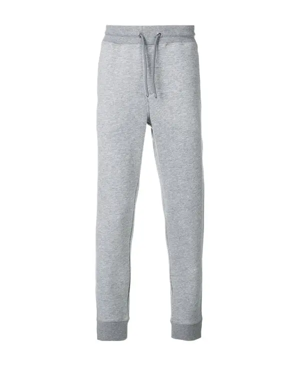 Emporio Armani Straight Leg Track Pants - Gray