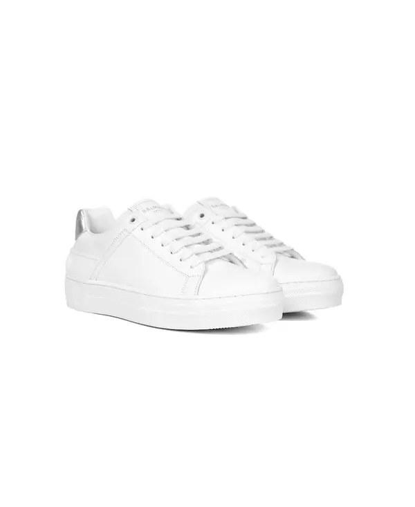 Balmain Round Head Low-cut Casual Sneakers
