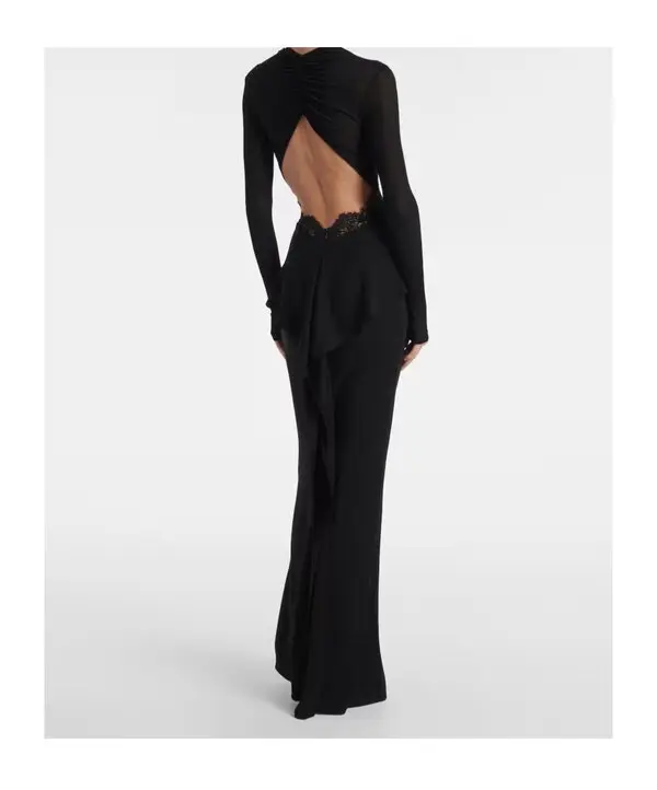 Christopher Esber Lace-trimmed Gown