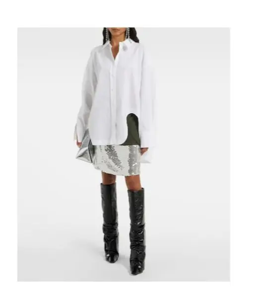 Attico Leather Knee-high Boots
