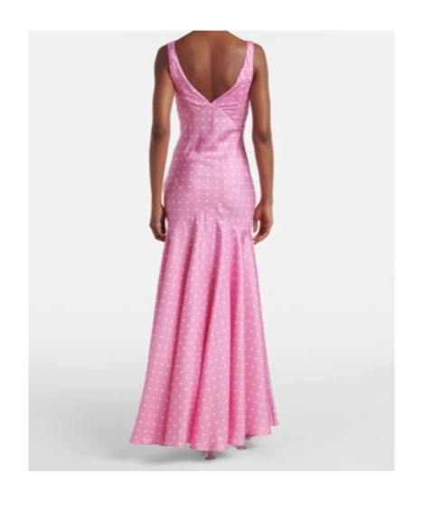 RODARTE Floral-appliqué Silk Twill Gown