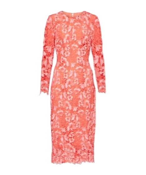 Monique Lhuillier Floral Gown