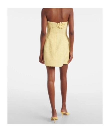 LEO Rosario Tweed Bustier Dress