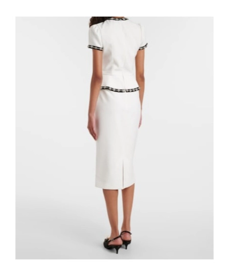 Jenny Packham Bisou Crystal-embellished Midi Dress