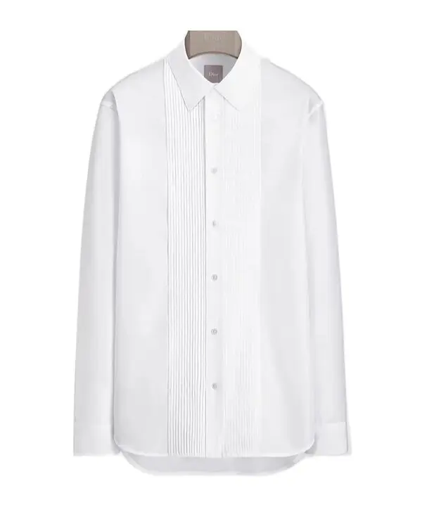 Dior Shirt With Pleated Plastron