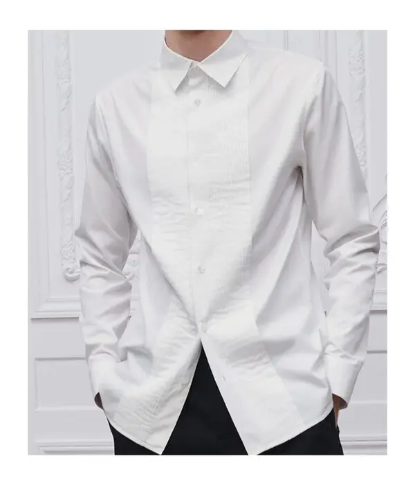 Dior Shirt With Pleated Plastron