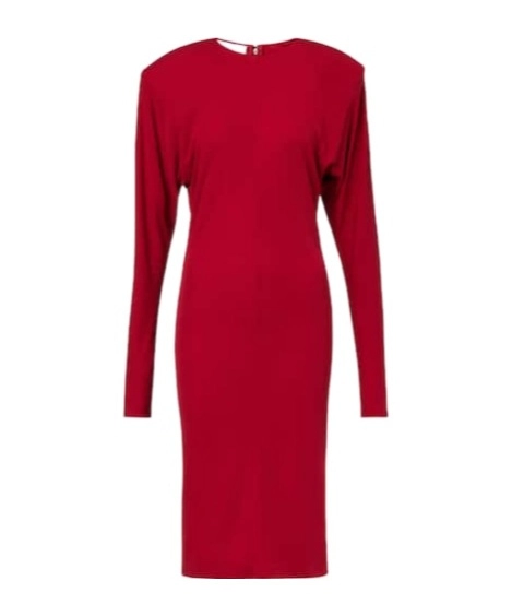 Stella McCartney Crêpe Jersey Midi Dress