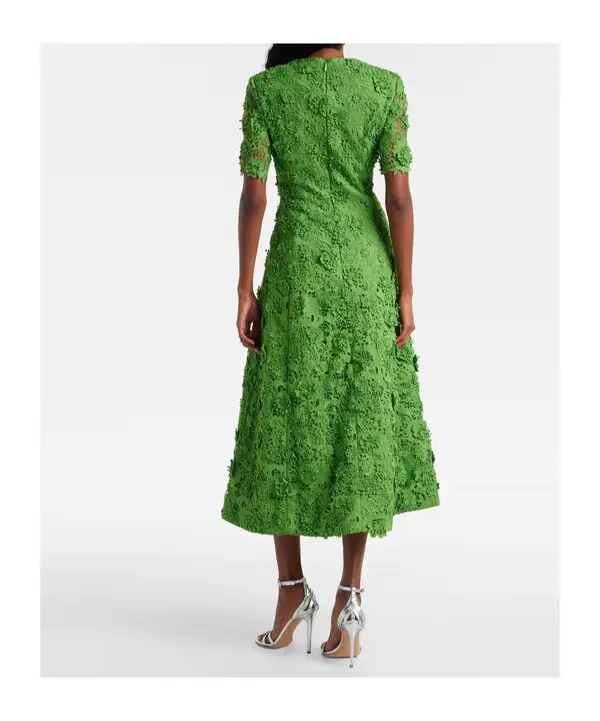 LEO Caroline Lace Midi Dress