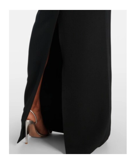 SAFIYAA LONDON Embellished Crêpe Gown