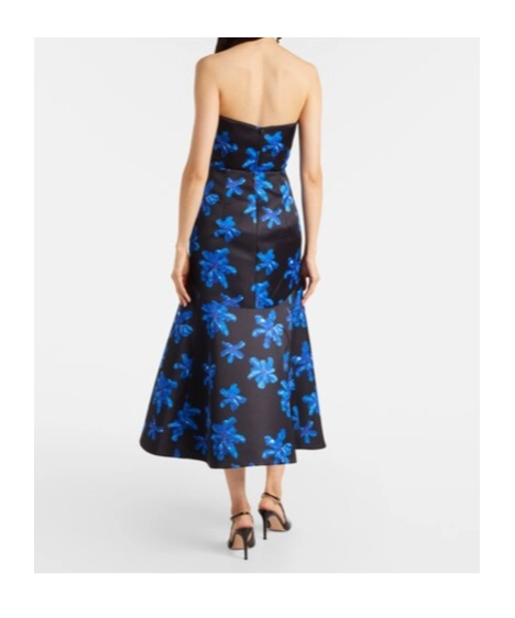EMILIA WICKSTEAD Tamilla Floral Midi Skirt