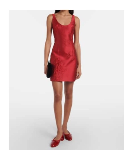 EMILIA WICKSTEAD Einna Jacquard Minidress