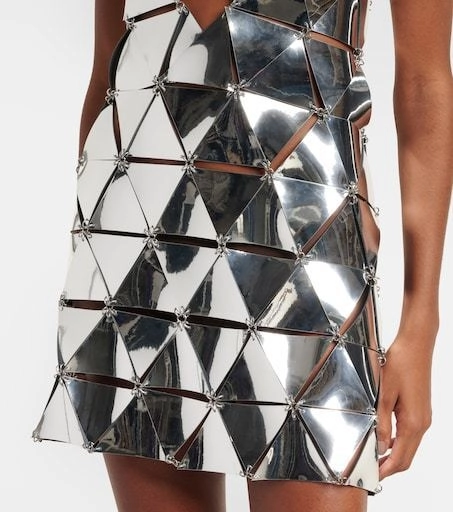 Rabanne Assembly Cutout Minidress