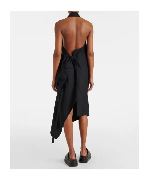 Junya Watanabe Halter Neck Midi Dress