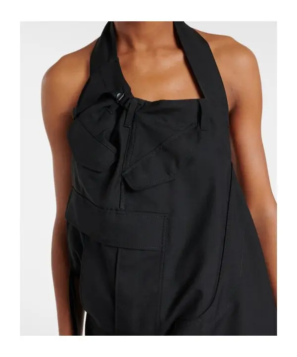 Junya Watanabe Halter Neck Midi Dress