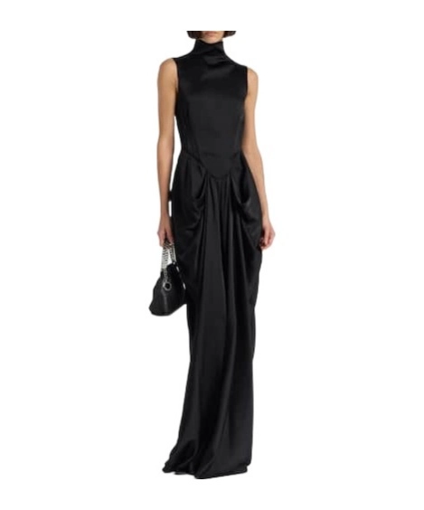 Stella McCartney Draped Satin Gown