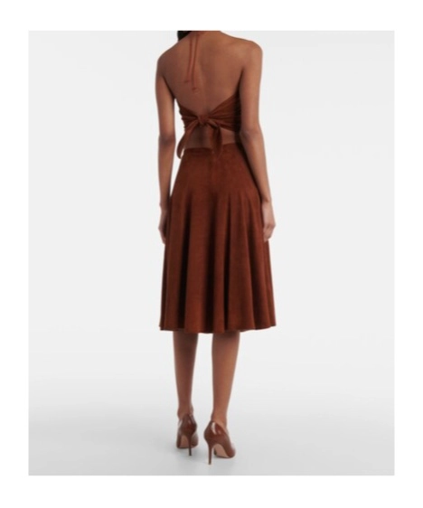 Stouls Sabrina Suede Midi Skirt